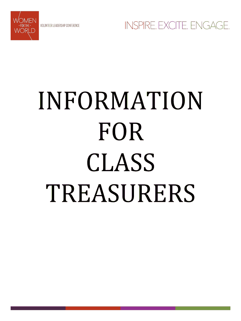 Fillable Online Class Treasurer Fax Email Print - pdfFiller