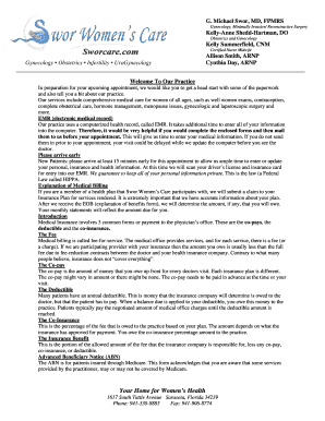 Fillable Online G Michael Swor MD FPMRS Kelly-Anne Shedd-Hartman DO Fax ...