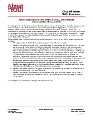 Fillable Online 24 HOUR COMPOST RENTAL FORM Fax Email Print - pdfFiller