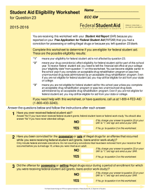 Fillable Online ecc You are receiving this worksheet with your Student ...