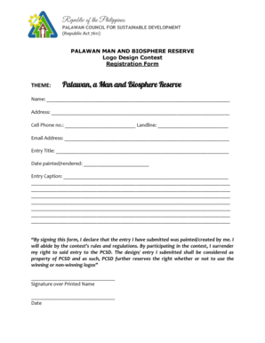 Palawan Form - Fill Online, Printable, Fillable, Blank | pdfFiller