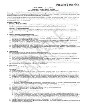 Fillable Online premiergroup Form OLT-1 Designated Premises Liability ...