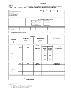 Fillable Online FORM - 33 - kifstradecapitalcom Fax Email Print - pdfFiller