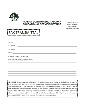 Fillable Online FAX TRANSMITTAL - amaesdnet Fax Email Print - pdfFiller