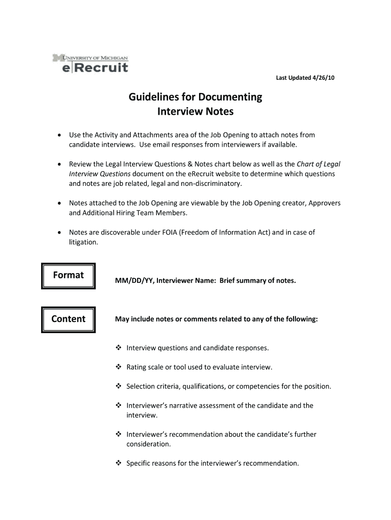 Fillable Online Last Updated 4/26/10 Fax Email Print - pdfFiller