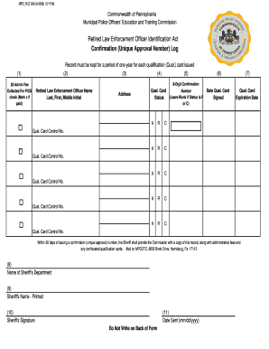 Fillable Online Confirmation Unique Approval Number Log Fax Email Print ...