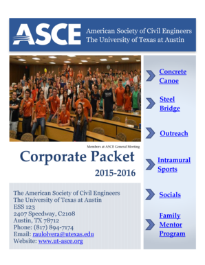 Fillable Online caee utexas Concrete Canoe Steel Bridge - University of ...