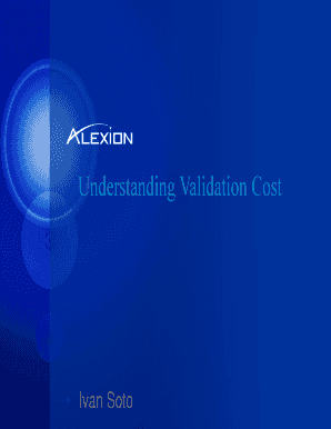 Fillable Online Understanding Validation Cost Fax Email Print - pdfFiller