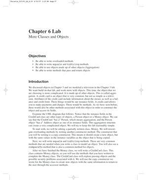 Fillable Online csce uark Chapter 6 Lab - University of Arkansas - csce ...