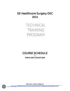 Fillable Online TECHNICAL TRAINING PROGRAM Fax Email Print - pdfFiller