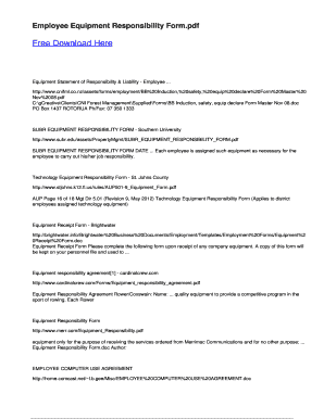 Fillable Online pdf Free Download Here Equipment Statement of ...