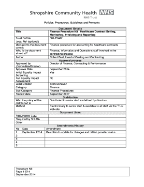 Fillable Online shropscommunityhealth nhs Document Details Title ...