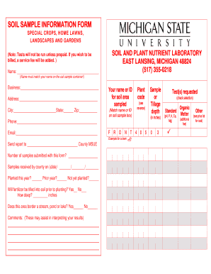 Fillable Online spnl msu Sample Submission Form revision 4.doc - spnl ...