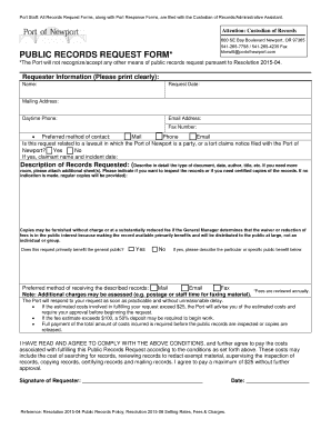 Fillable Online Attention Custodian of Records Fax Email Print - pdfFiller