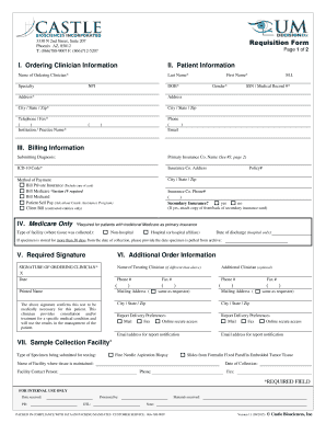 Fillable Online Requisition bFormb - My Uveal Melanoma Fax Email Print ...