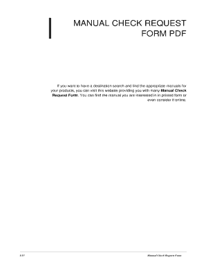 Fillable Online tyroc Manual Check Request Form - tyrocnet Fax Email ...