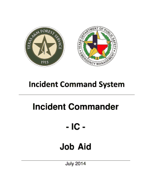 Fillable Online - IC Job Aid Fax Email Print - pdfFiller