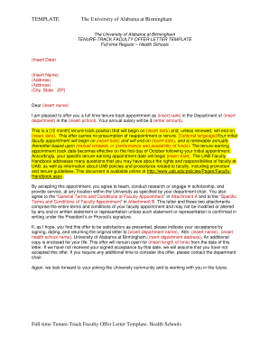 Fillable Online uab TEMPLATE The University of Alabama at Birmingham ...