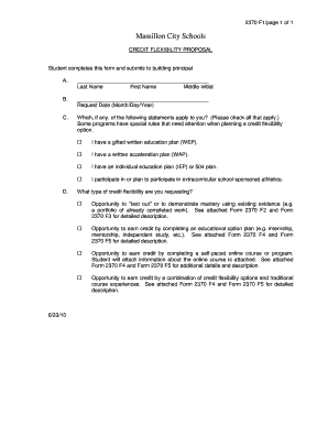 Fillable Online Form 2370 F1 - Neola Fax Email Print - pdfFiller