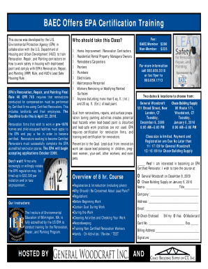 Fillable Online LEAD TRAINING FORM for both.pdf Fax Email Print - pdfFiller