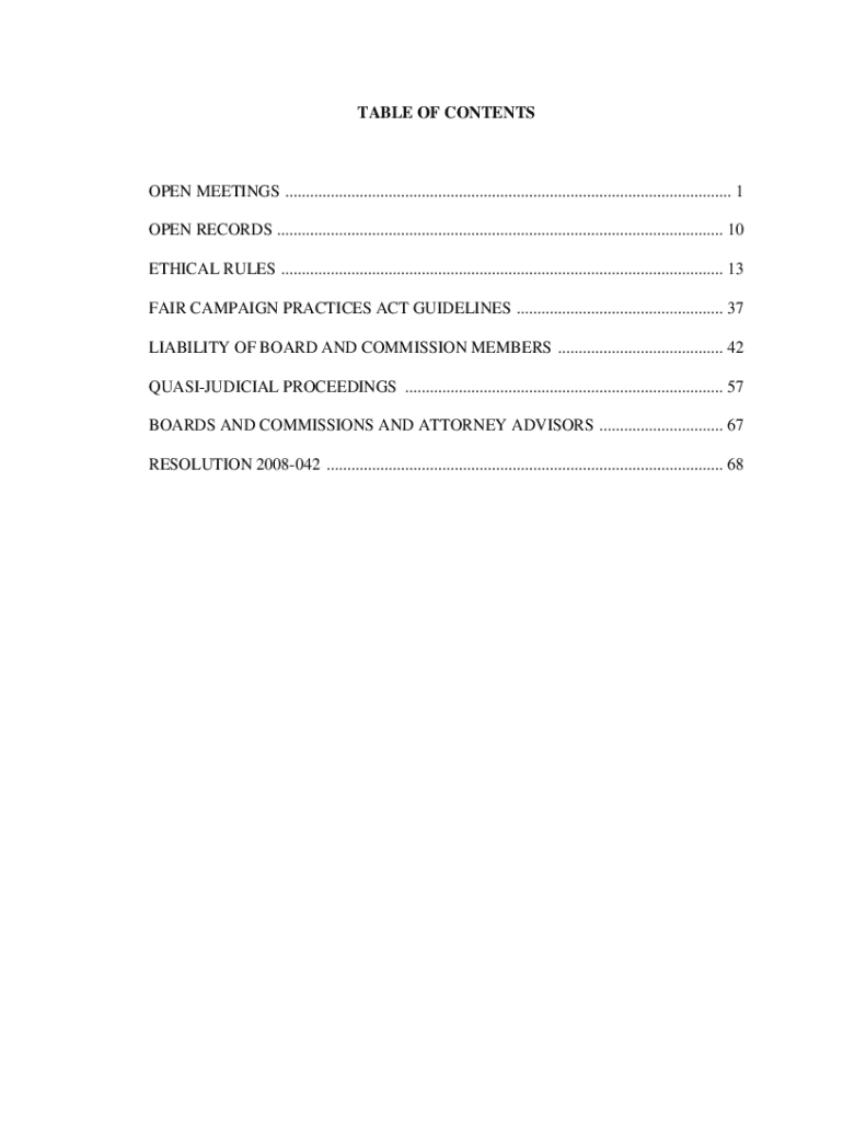 Fillable Online FAIR CAMPAIGN PRACTICES ACT GUIDELINES Fax Email Print ...
