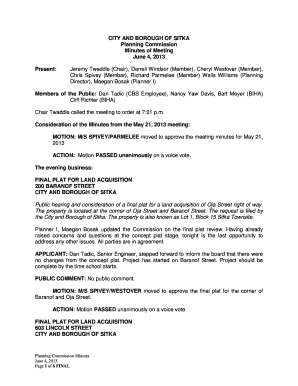 Fillable Online Chris Spivey (Member), Richard Parmelee (Member) Wells ...