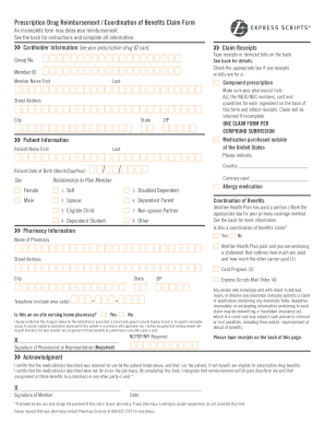 Fillable Online Pharmacy Claim Form - Anthem Fax Email Print - pdfFiller