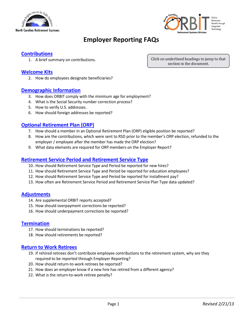Employer Reporting FAQs: Fill out & sign online | DocHub