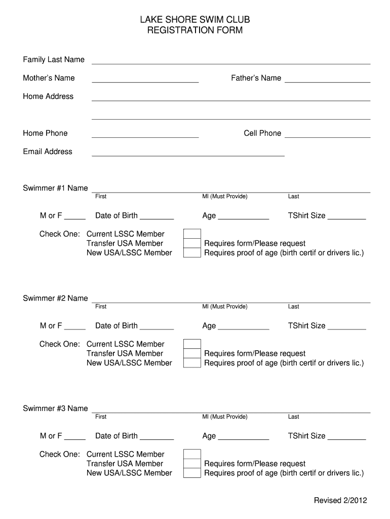 Fillable Online Registration Form Fax Email Print - pdfFiller