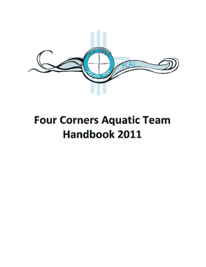 Fillable Online Pearland Swim Team Handbook - Cincinnati Aquatic Club ...