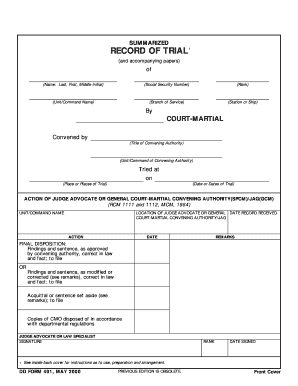 Fillable Online U.S. DOD Form dod-dd-491a. Free download Fax Email ...