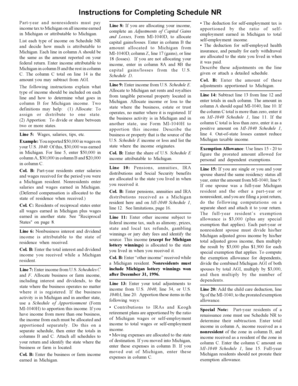Fillable Online Form 3013, Schedule NR, 2003 Nonresident and Part ...