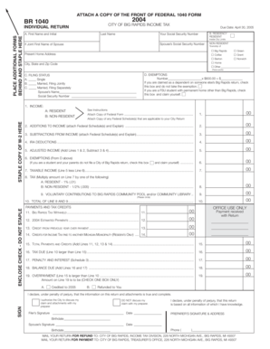 Fillable Online 2004 BR 1040 - FormSend Fax Email Print - pdfFiller