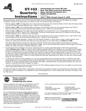 Fillable Online Form ST-102 - FormSend Fax Email Print - pdfFiller