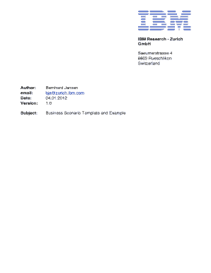 Fillable Online IBM Research - Zurich Fax Email Print - pdfFiller