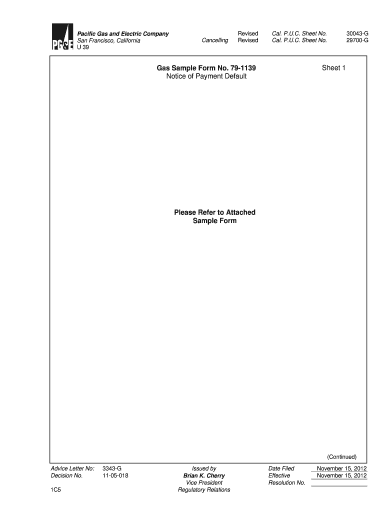 Fillable Online Notice of Payment Default Fax Email Print - pdfFiller