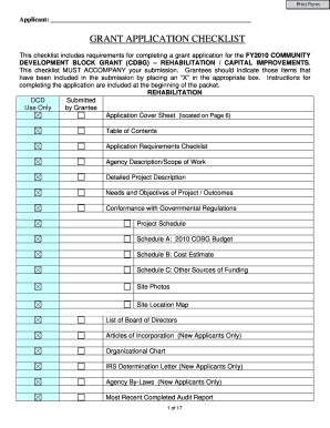 Fillable Online This checklist includes requirements for completing a ...