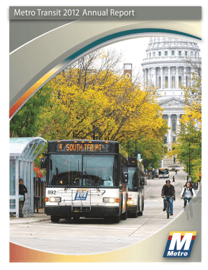 Fillable Online Metro Transit was proud to be recognized as the best ...