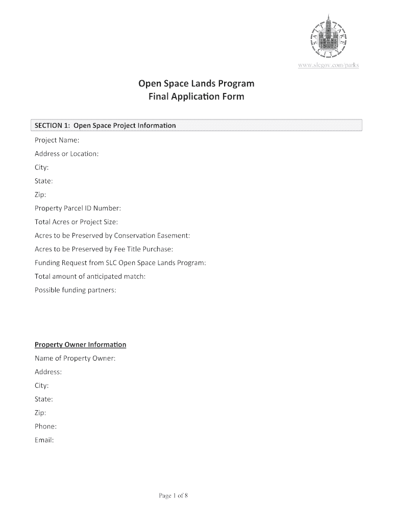 Fillable Online Final Application Form Fax Email Print - pdfFiller