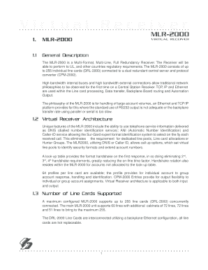 Fillable Online The MLR-2000 is a Multi-Format, Multi-Line, Full ...
