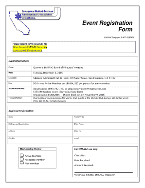 Fillable Online emsaac EMSAAC Taxpayer ID #770287478 - emsaac Fax Email ...