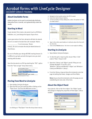 Fillable Online Acrobat forms with LiveCycle Designer - btemariumcomb Fax Email Print - pdfFiller