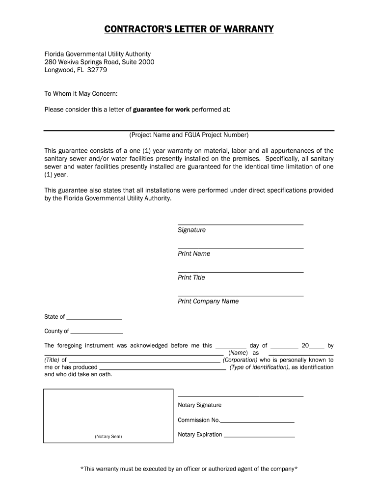 Warranty Form Template Word Fill Out Sign Online DocHub