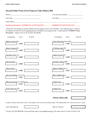 Fillable Online nfcscouting NORTH FLORIDA COUNCIL BOY SCOUTS OF AMERICA ...
