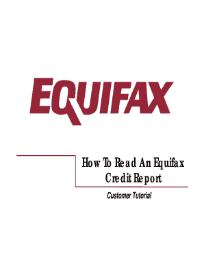 Fillable Online How To Read An Equifax Fax Email Print - pdfFiller