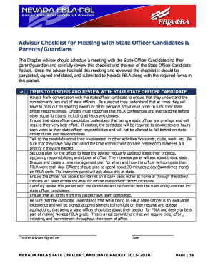 Fillable Online nevadafbla Nevada FBLA-PBL Future Business Leaders of ...