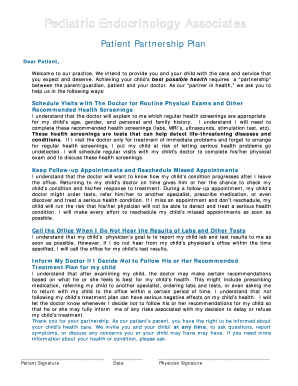 Fillable Online Patient Partnership Plan Fax Email Print - pdfFiller