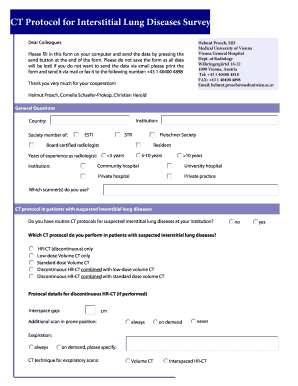 Fillable Online CT protocol survey Adobe Designer Template Fax Email ...