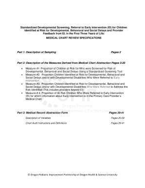 Fillable Online oregon-pip Standardized Developmental Screening ...