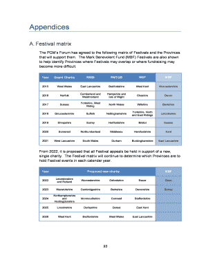 Fillable Online Festival matrix Fax Email Print - pdfFiller